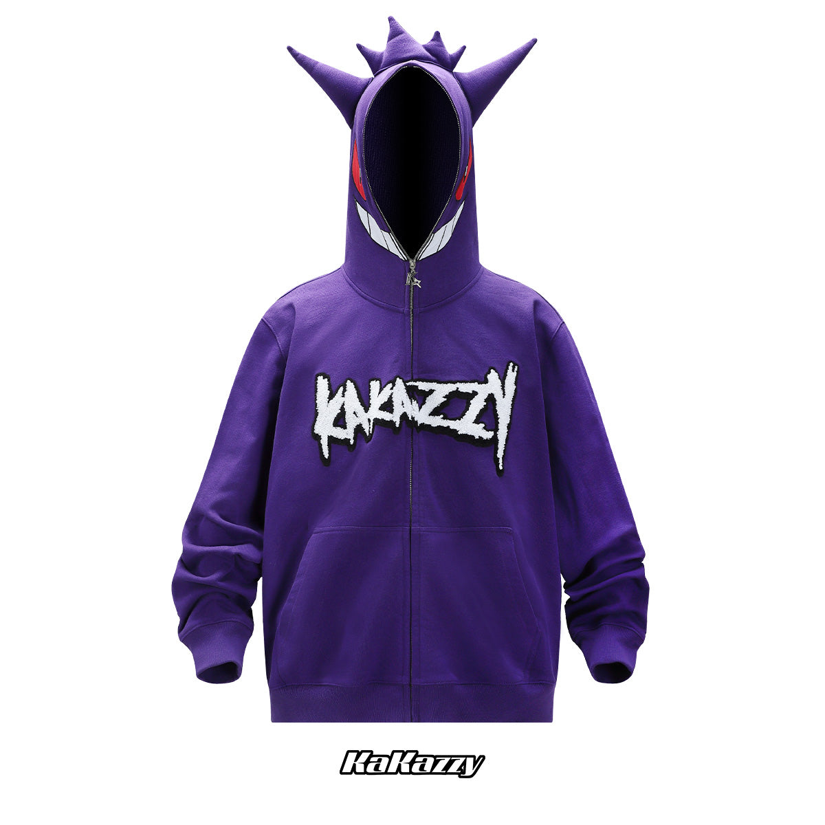 Kakazzy Full Zip Hoodie Purple – kakazzy