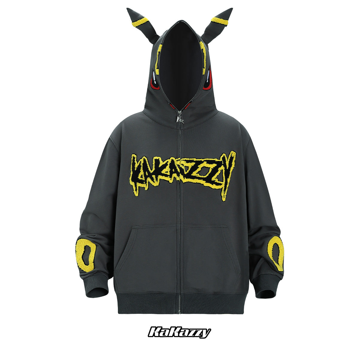 kakazzy Full Zip Hoodie DarkGray